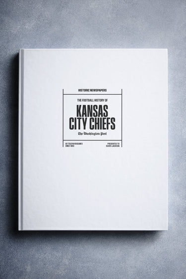 Kansas City Chiefs Gifts - Football History Book