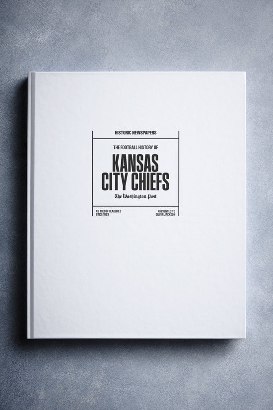 Kansas City Chiefs Gifts - Football History Book