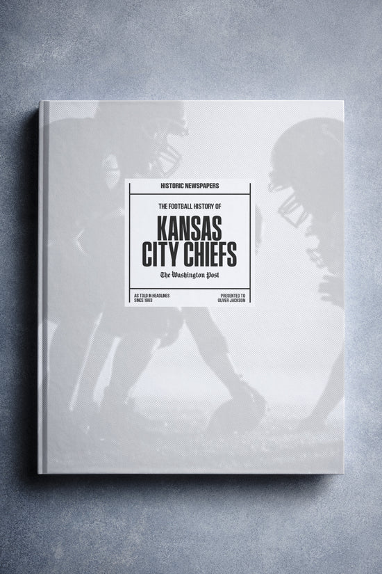 Kansas City Chiefs Gifts - Football History Book