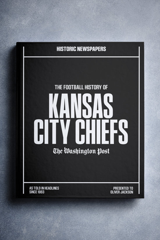 Kansas City Chiefs Gifts - Football History Book