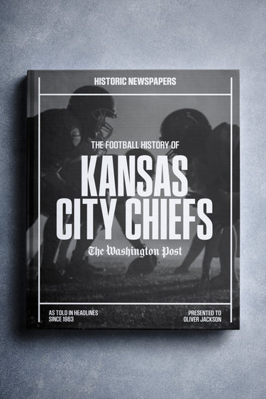 Kansas City Chiefs Gifts - Football History Book