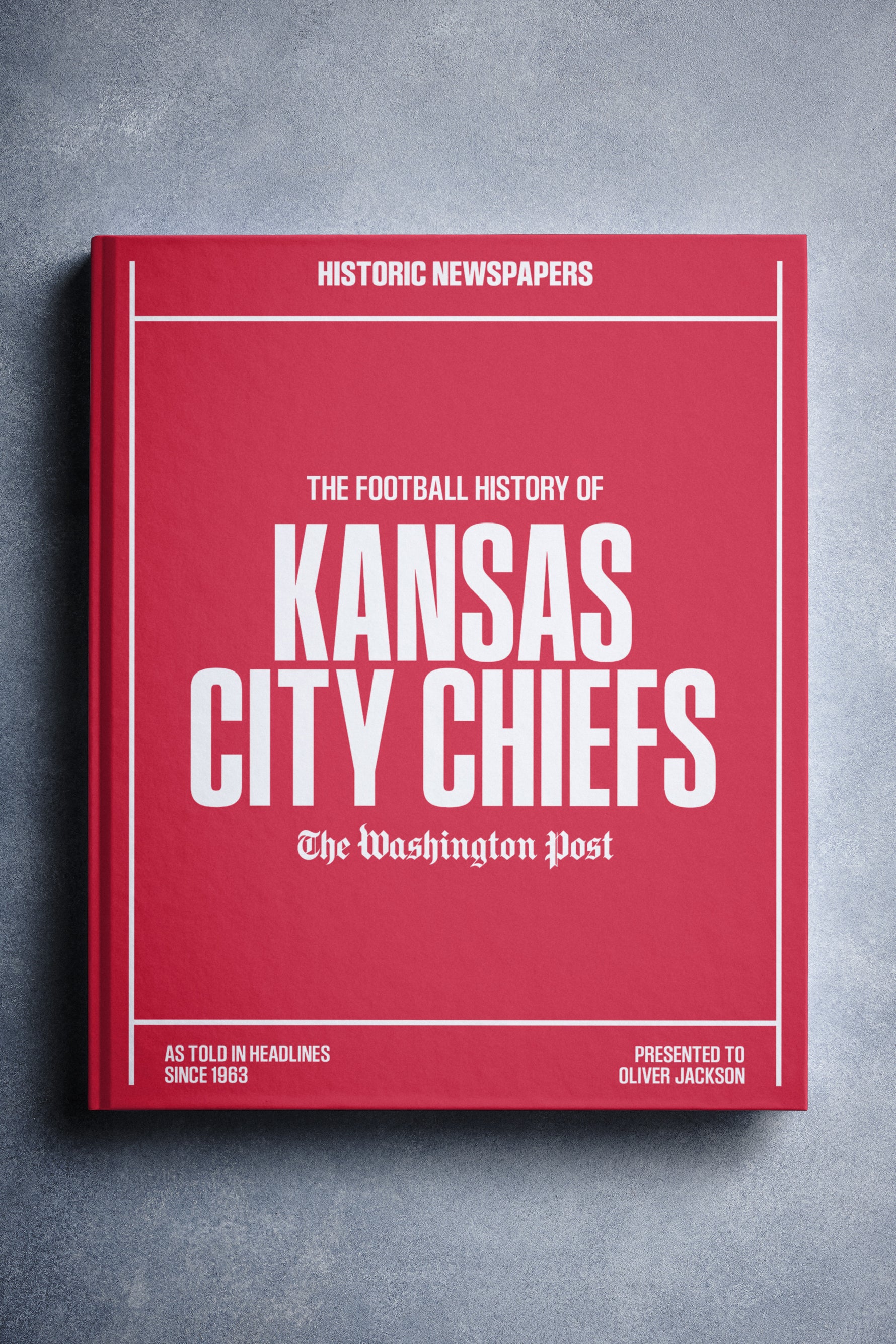 Kansas City Chiefs Gifts - Football History Book