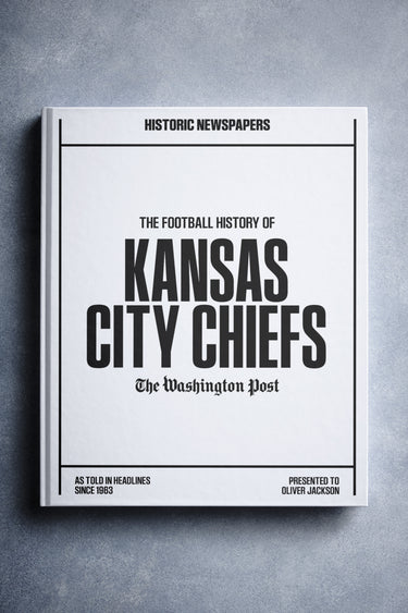 Kansas City Chiefs Gifts - Football History Book