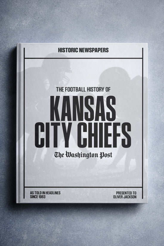 Kansas City Chiefs Gifts - Football History Book