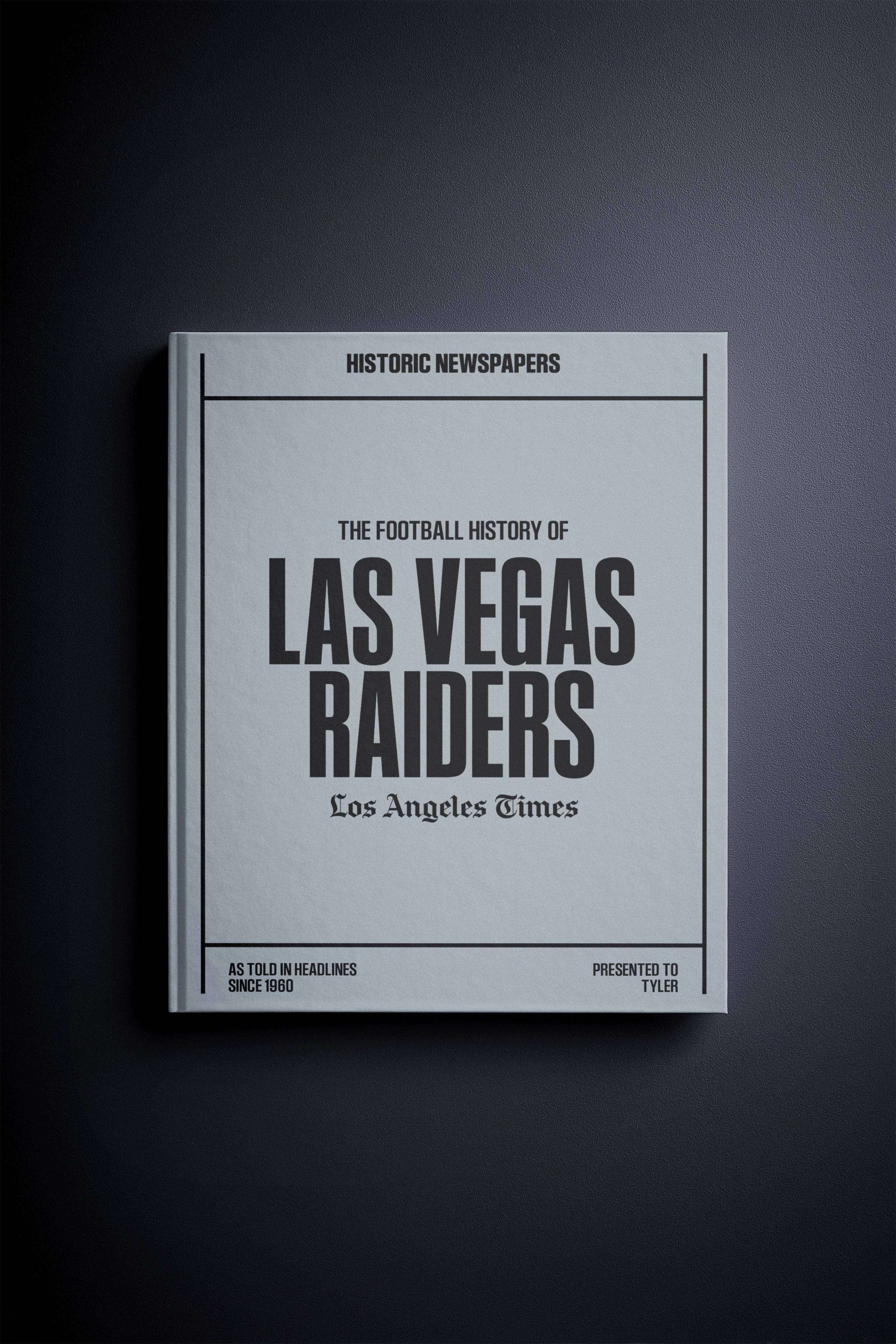 Raiders Gifts - Football History Book for Fans and Teams