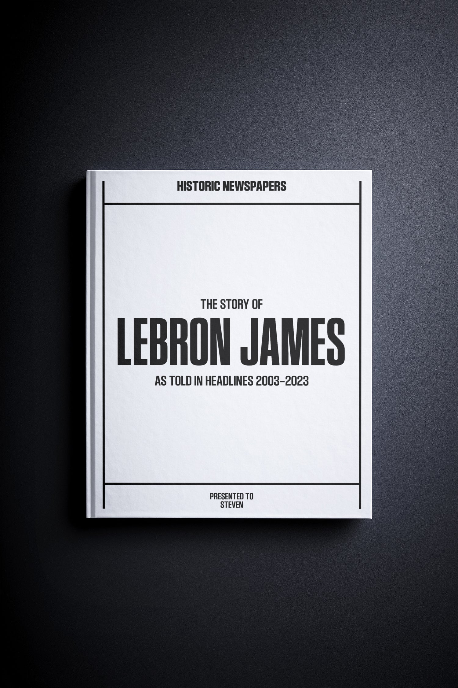 Lebron James Book - Basketball Gifts