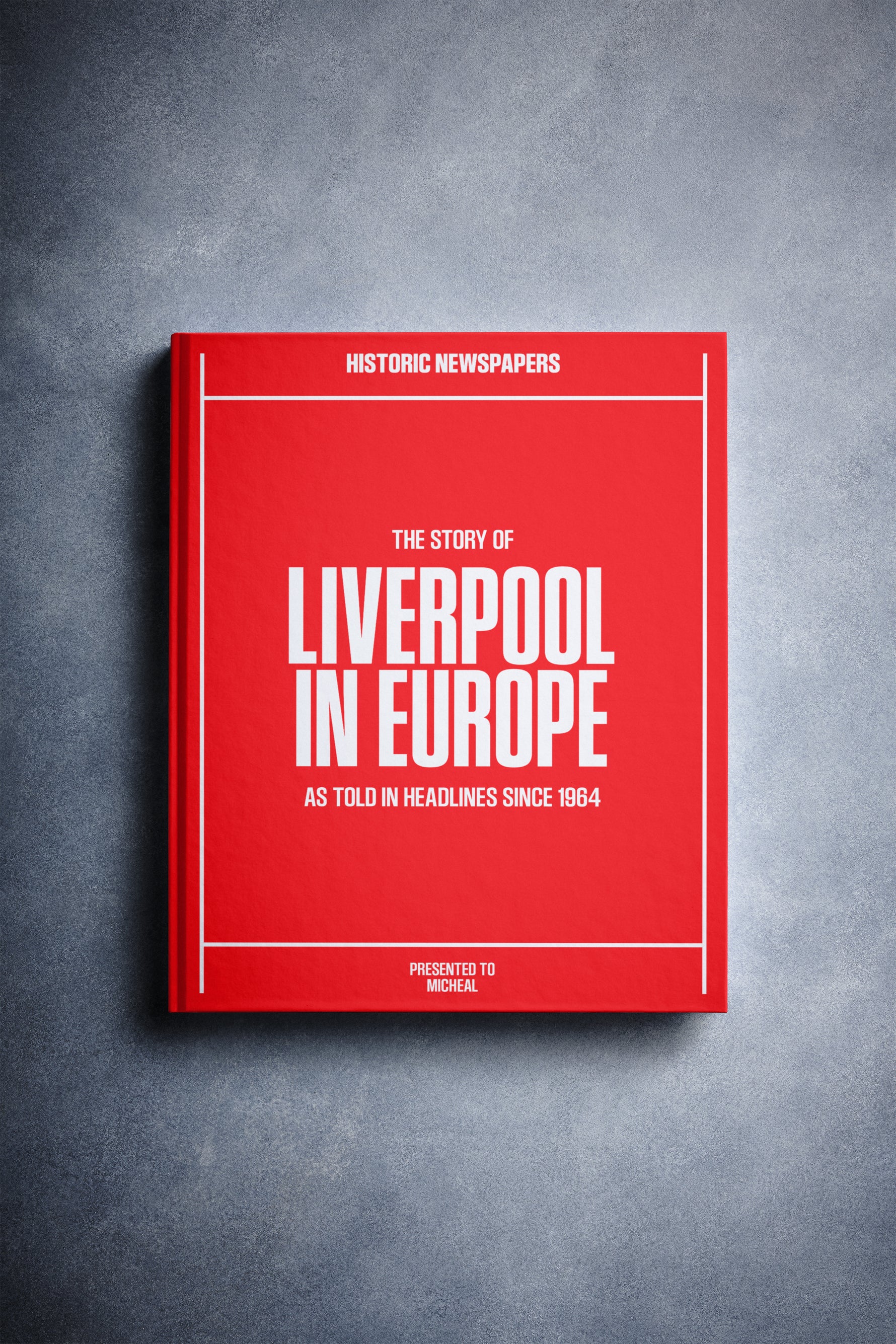Liverpool Football History Europe Book | Historic Newspapers