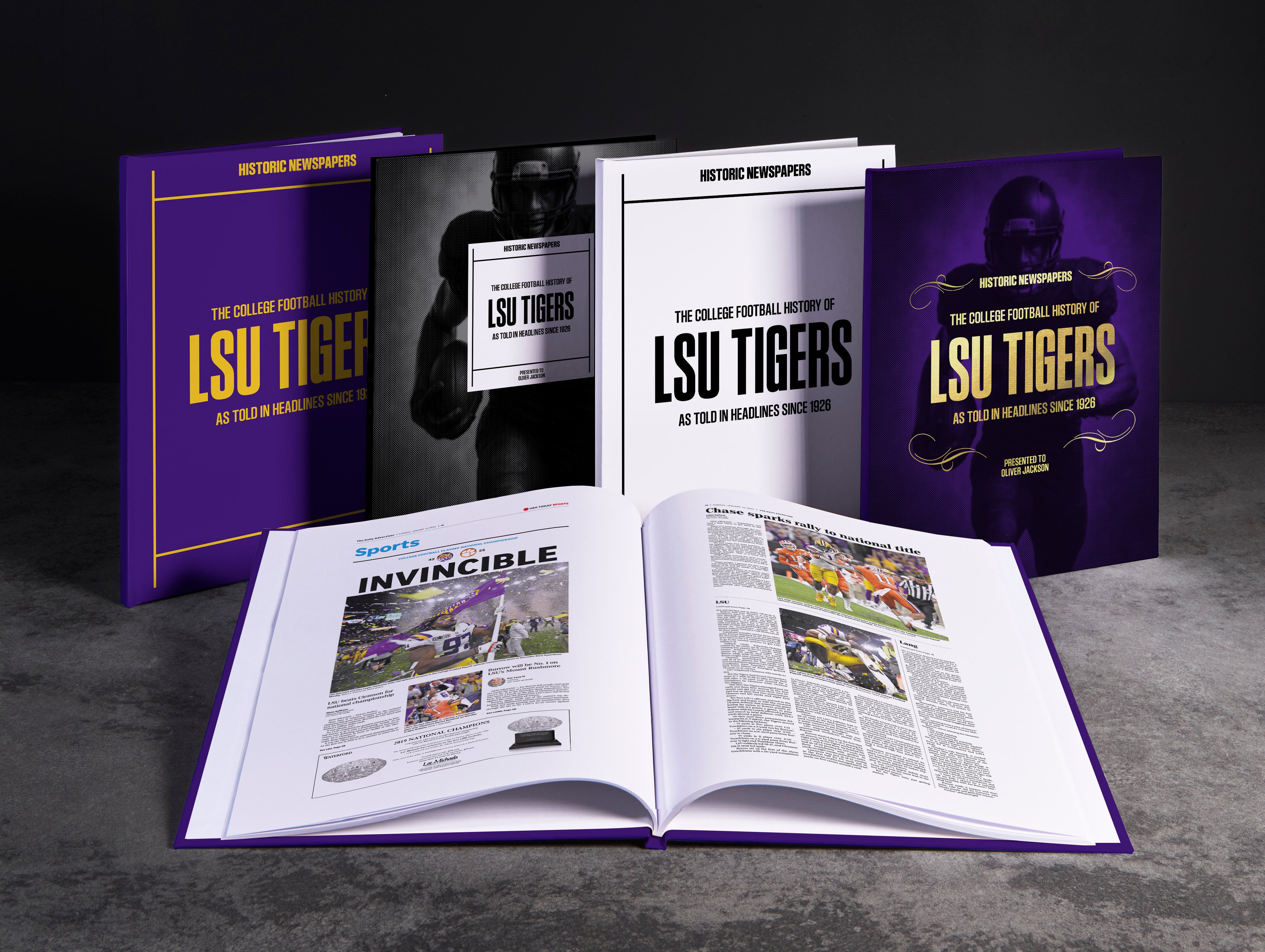 LSU Tigers College Football Book | Historic Newspapers