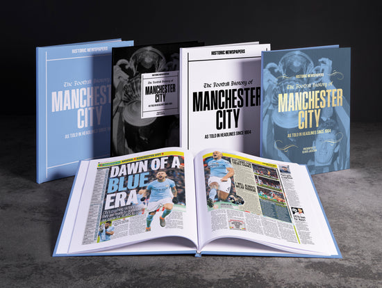 Manchester City Football History Books - Manchester City Gifts