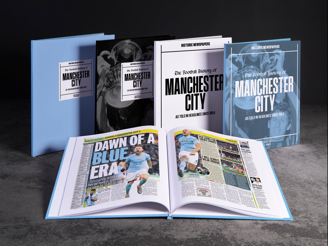 Manchester City Football History Book | Historic Newspapers