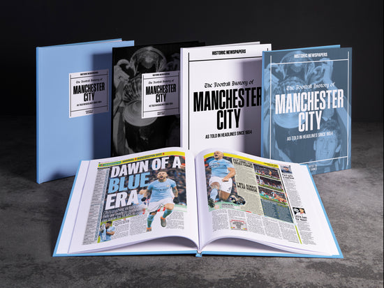 Manchester City Football History Books - Manchester City Gifts