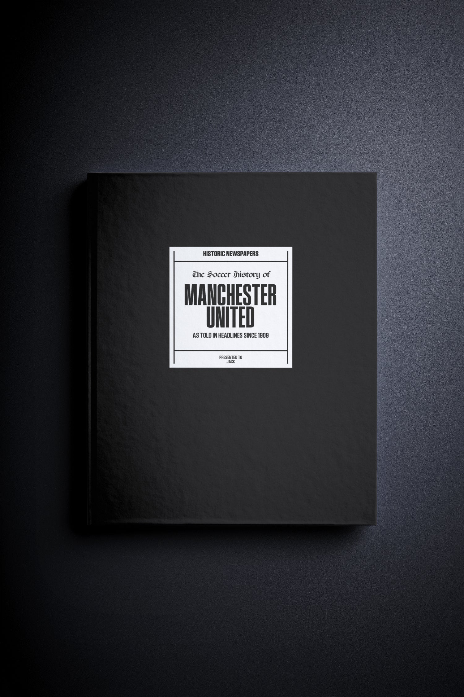 The Soccer History of Manchester United Book | Historic Newspapers