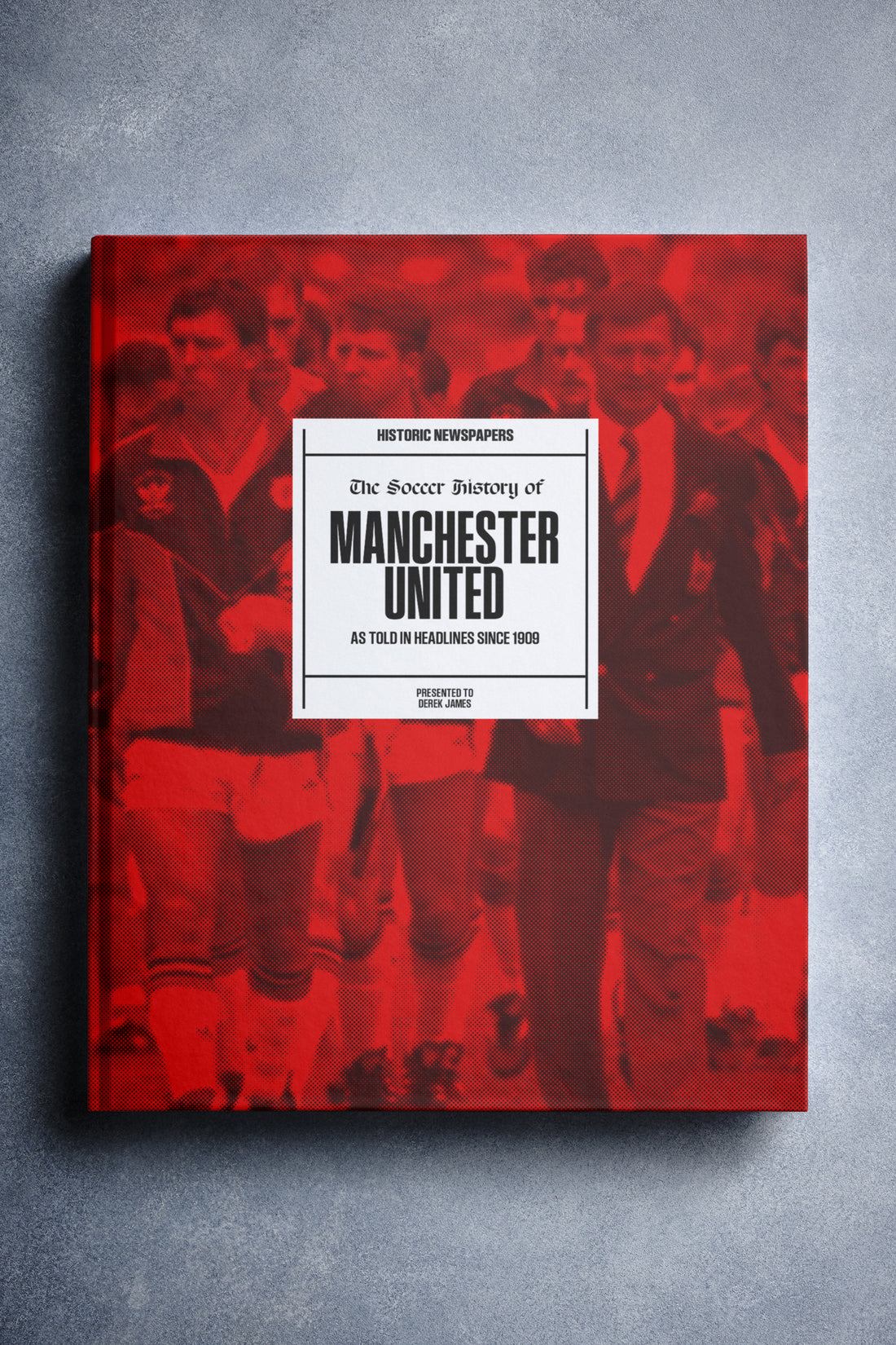 Manchester United Football History Book | Historic Newspapers