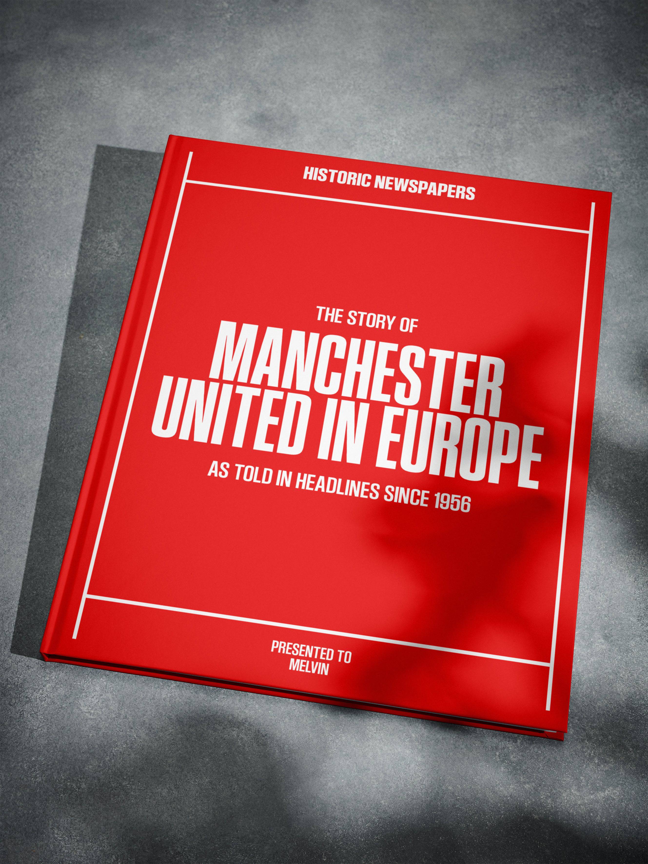 Manchester United Football History Europe | Historic Newspapers