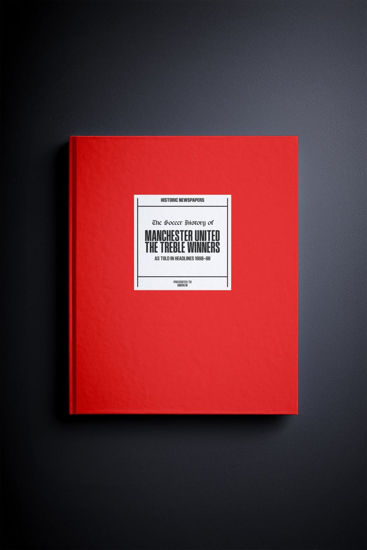 Manchester United Treble Winners Book | Historic Newspapers