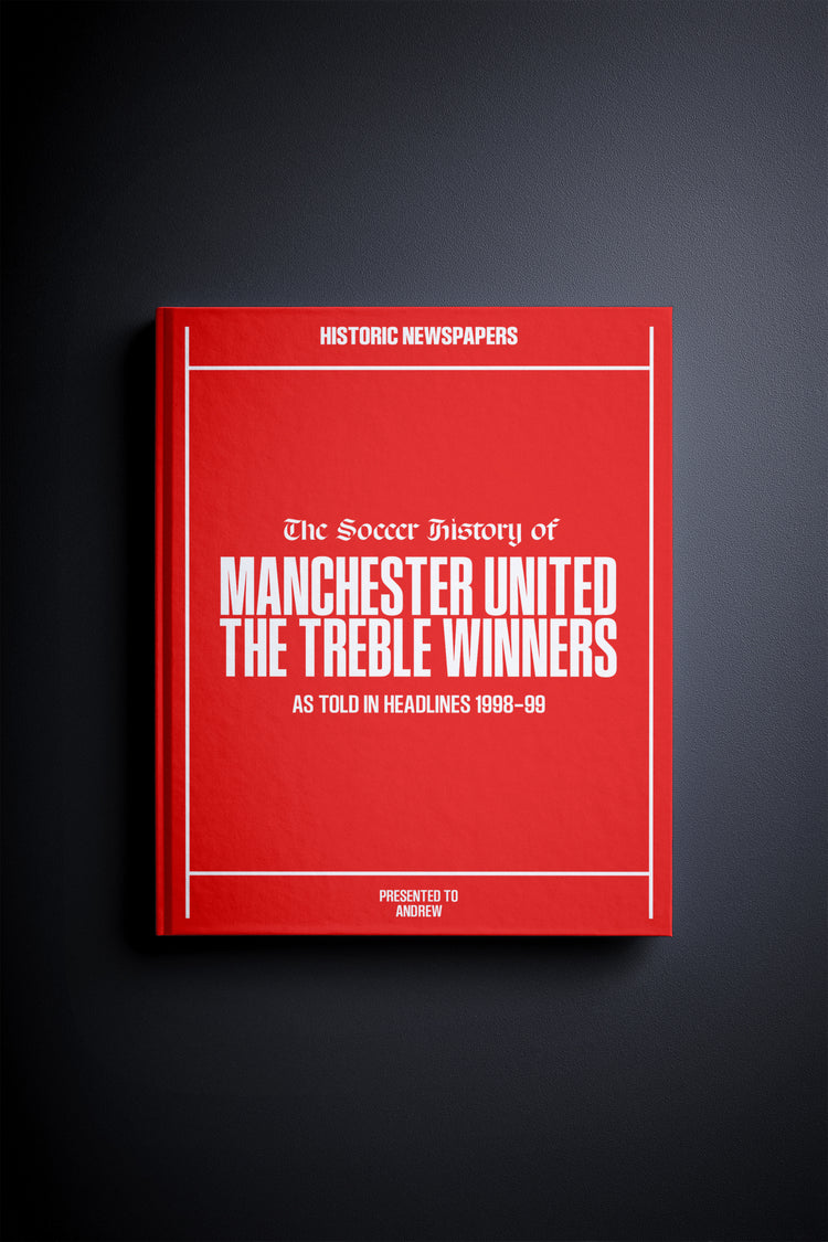 Manchester United Treble Winners Book | Historic Newspapers