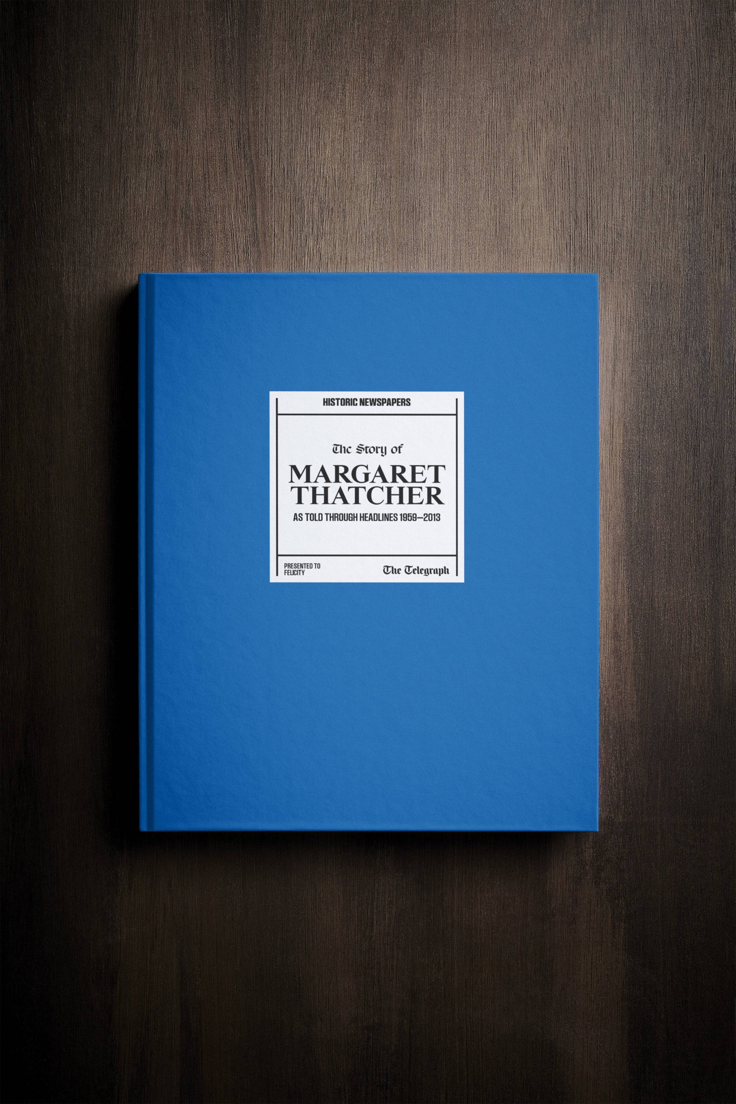 The Story of Margaret Thatcher Telegraph Edition Book | Historic Newspapers