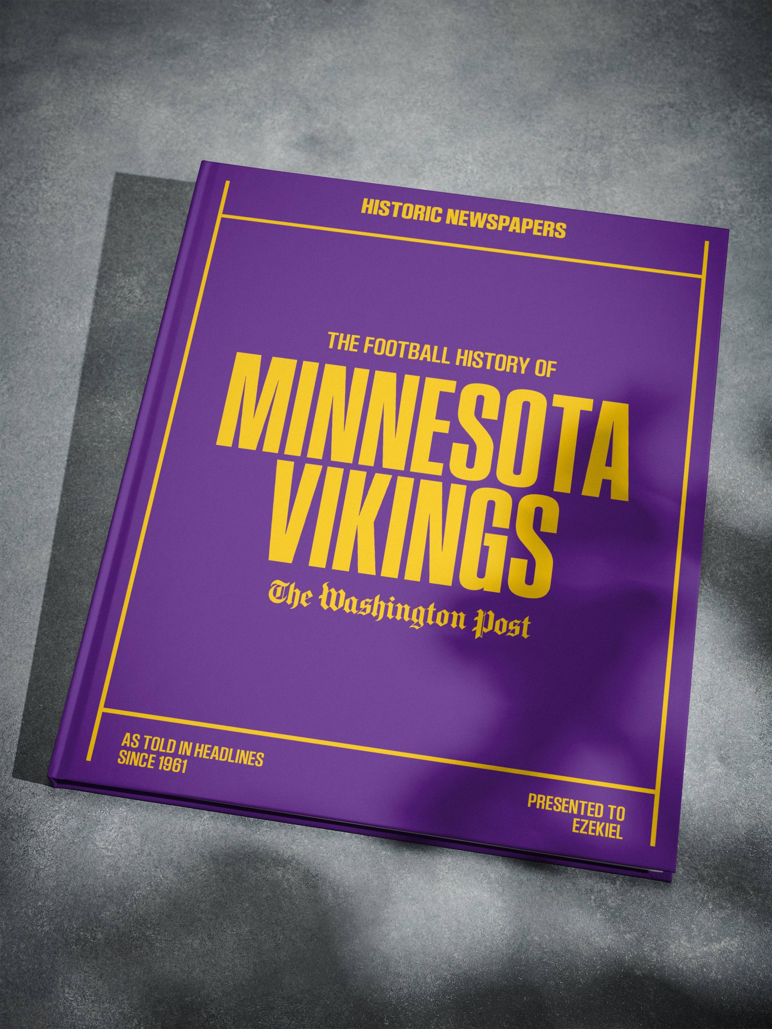 Minnesota Vikings Gifts - Football History Books