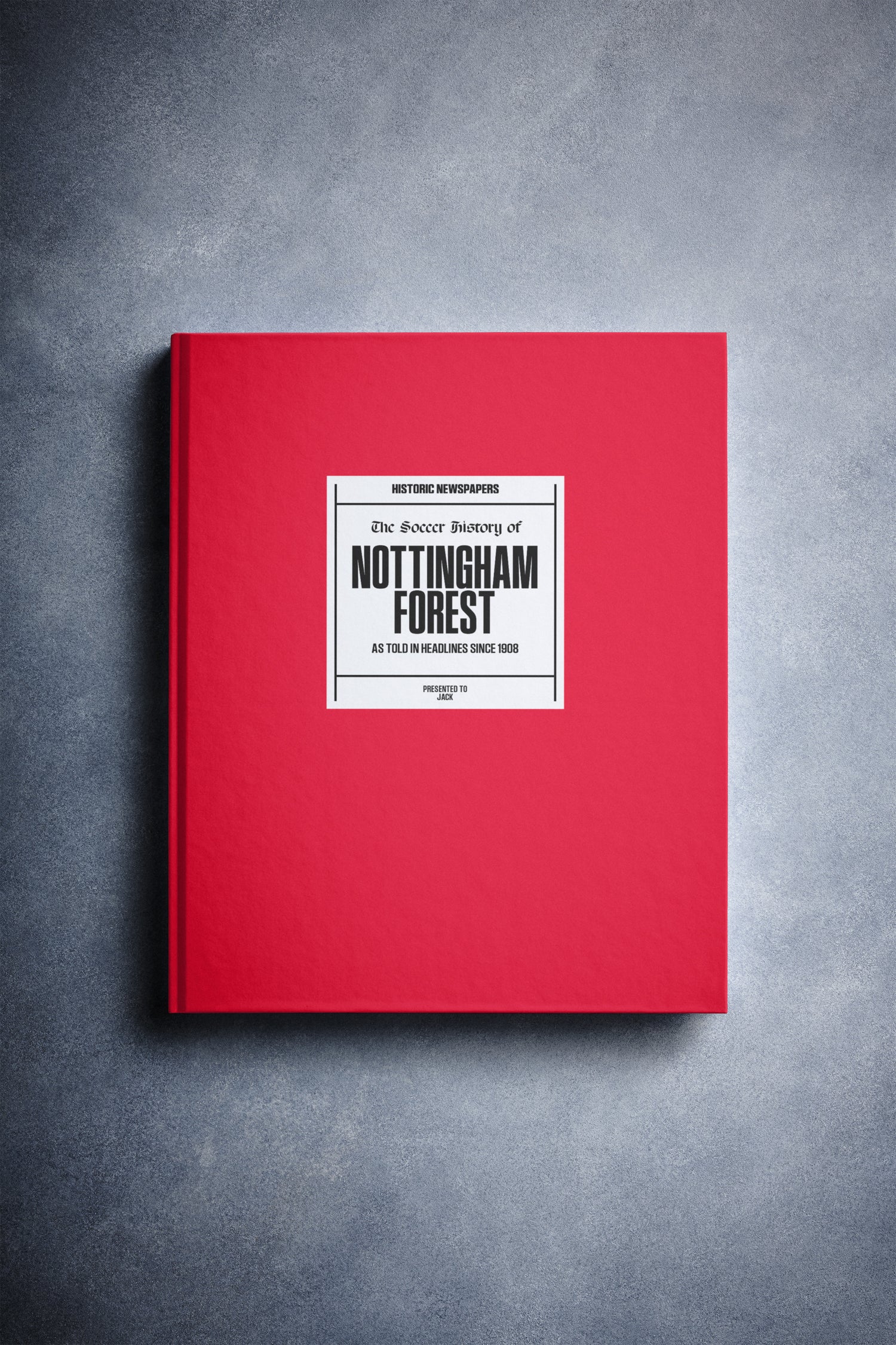 The Soccer History of Nottingham Forest Book | Historic Newspapers