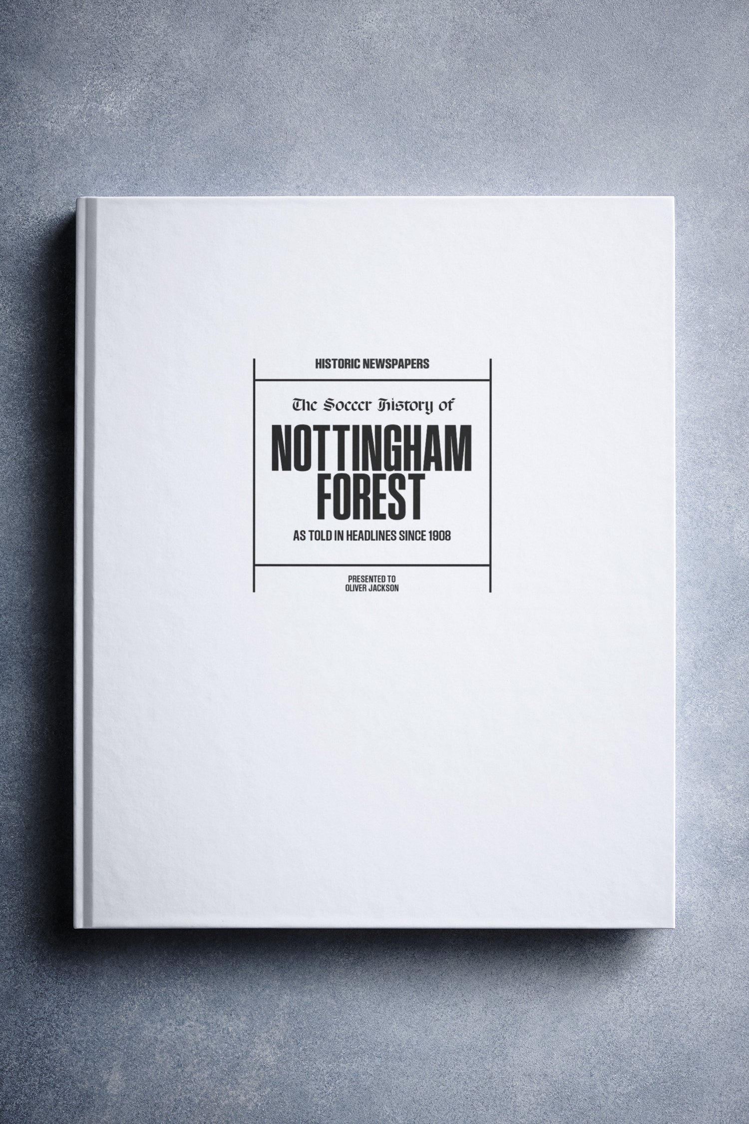 Nottingham Forest Football History Book | Historic Newspapers