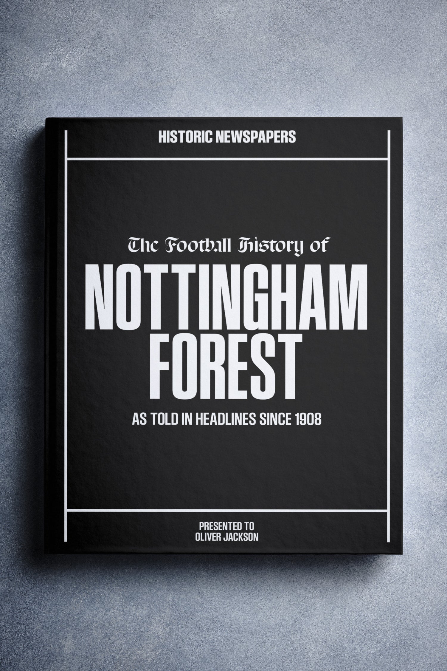 Nottingham Forest Football History Book | Historic Newspapers