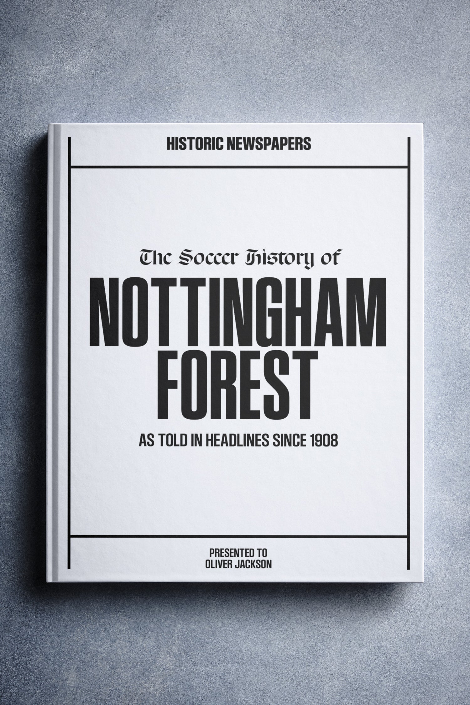 Nottingham Forest Football History Book | Historic Newspapers
