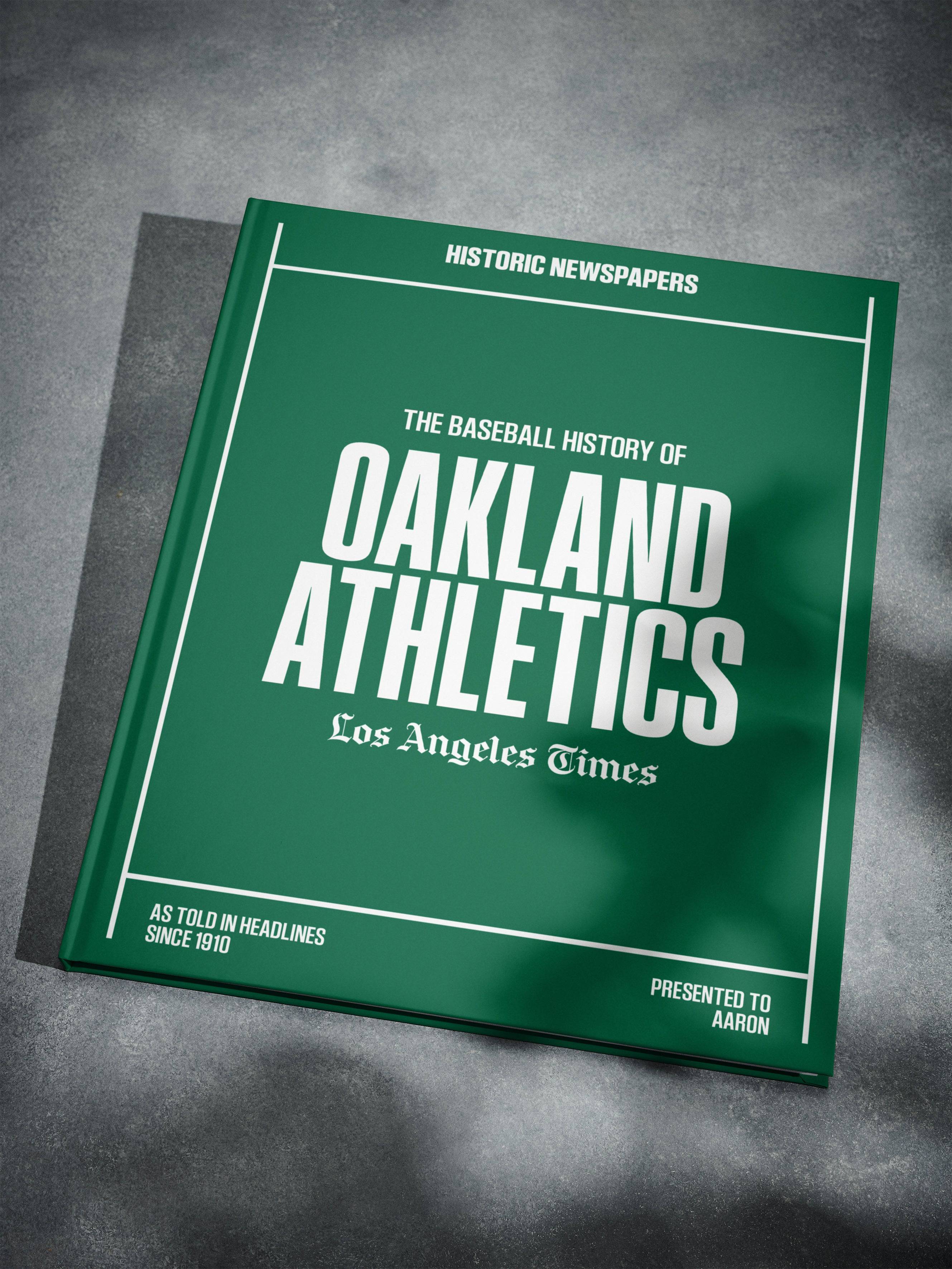 Oakland Athletics Gifts - The History Of Baseball Books