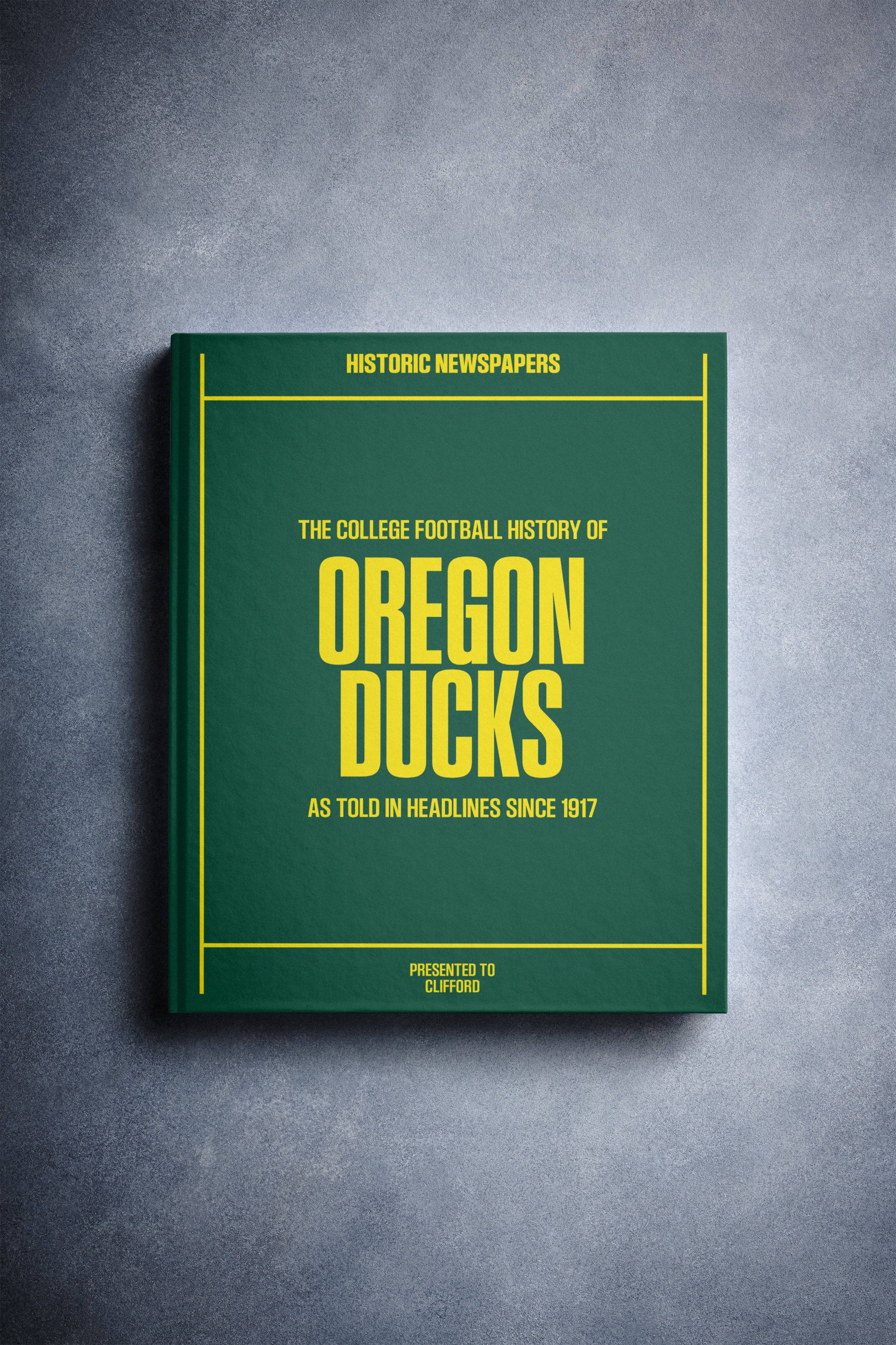 The College Football History of Oregon Ducks | Historic Newspapers
