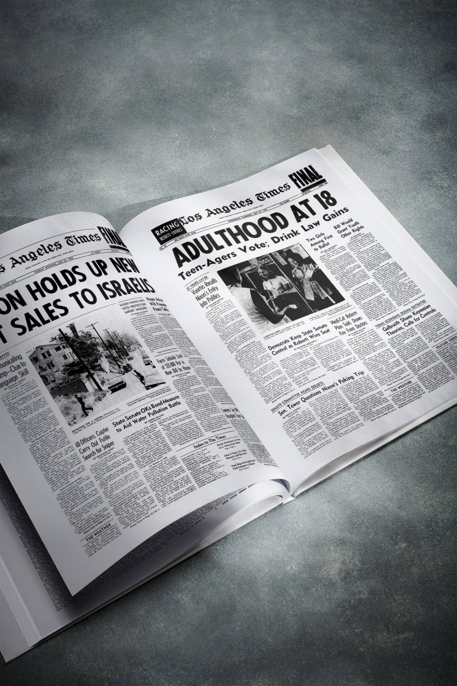 Birthday Newspaper Books | Historic Newspapers