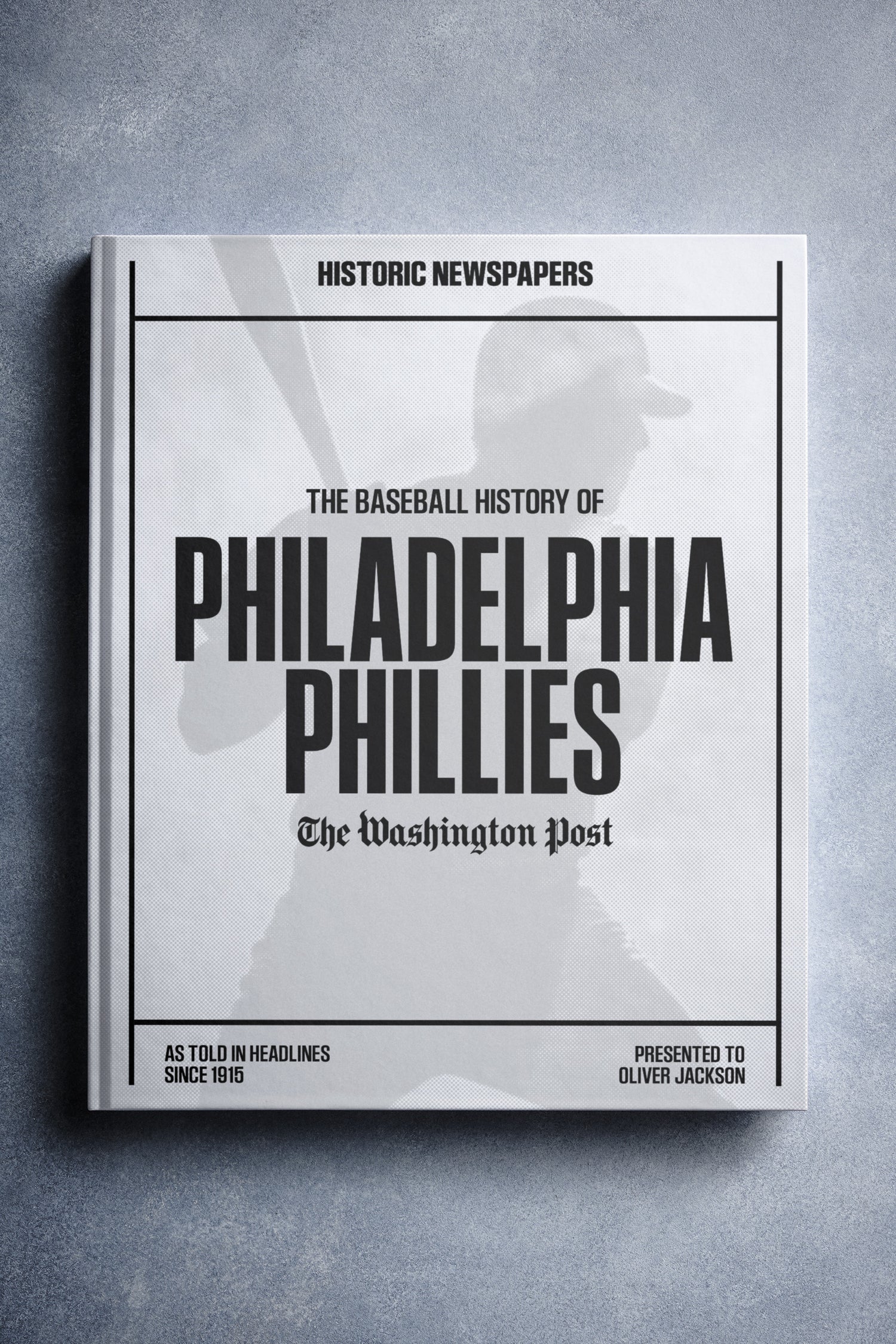 Philadelphia Phillies Gifts - The History Of Baseball Book