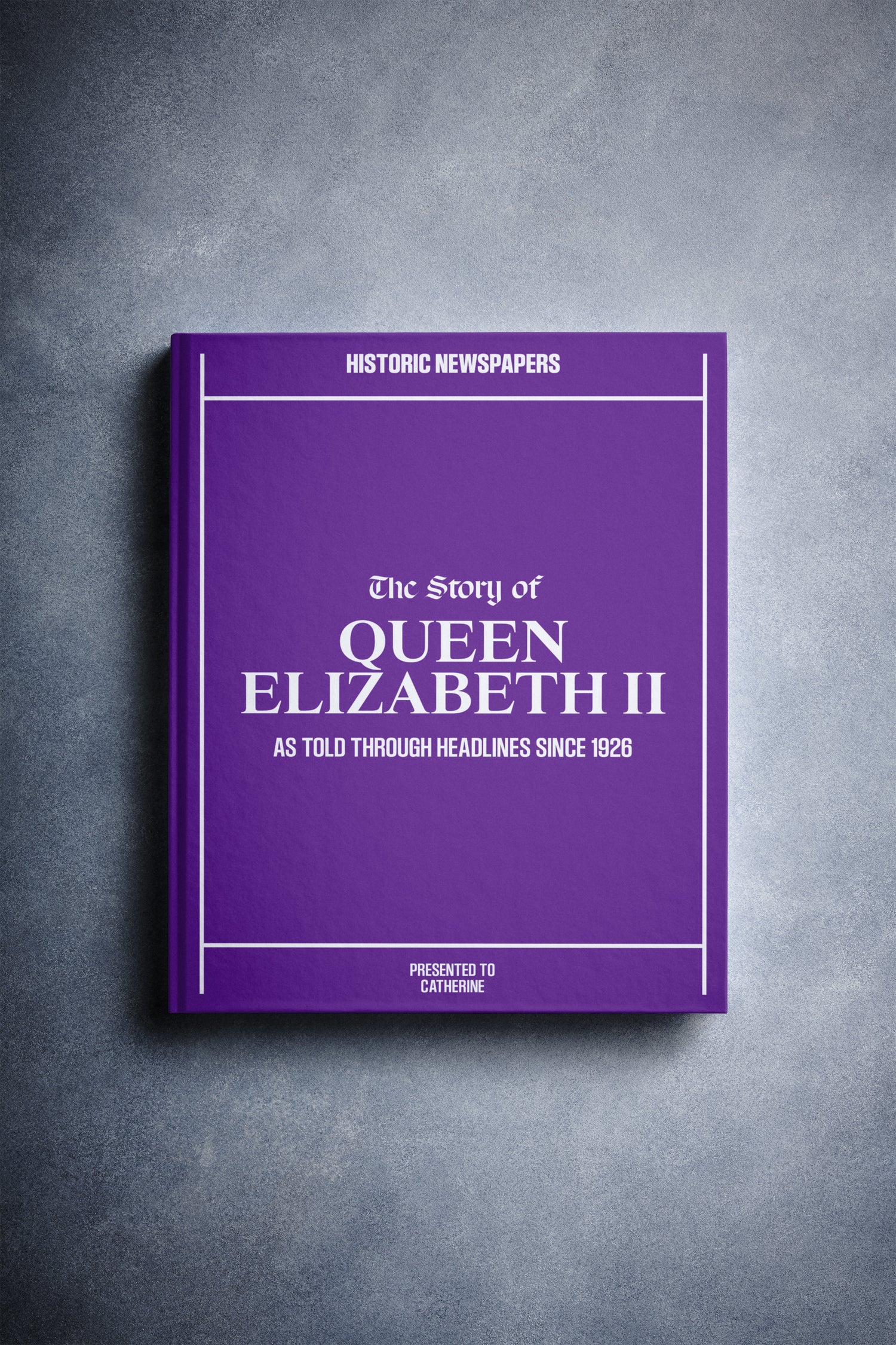 The Story of Queen Elizabeth II Book | Historic Newspapers