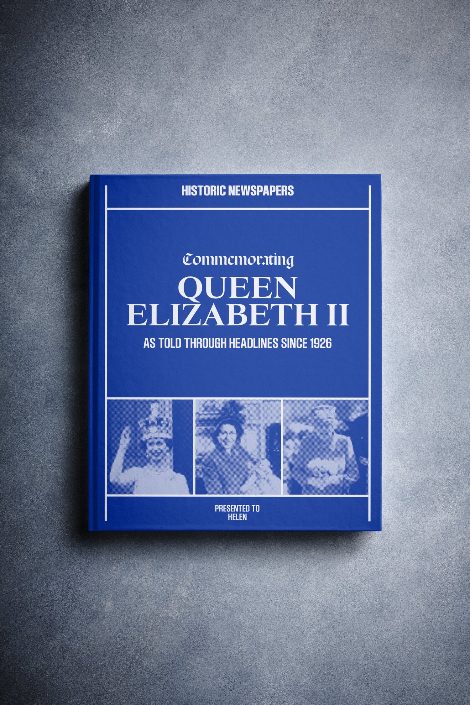 Queen Elizabeth II Commemorative Book | Historic Newspapers