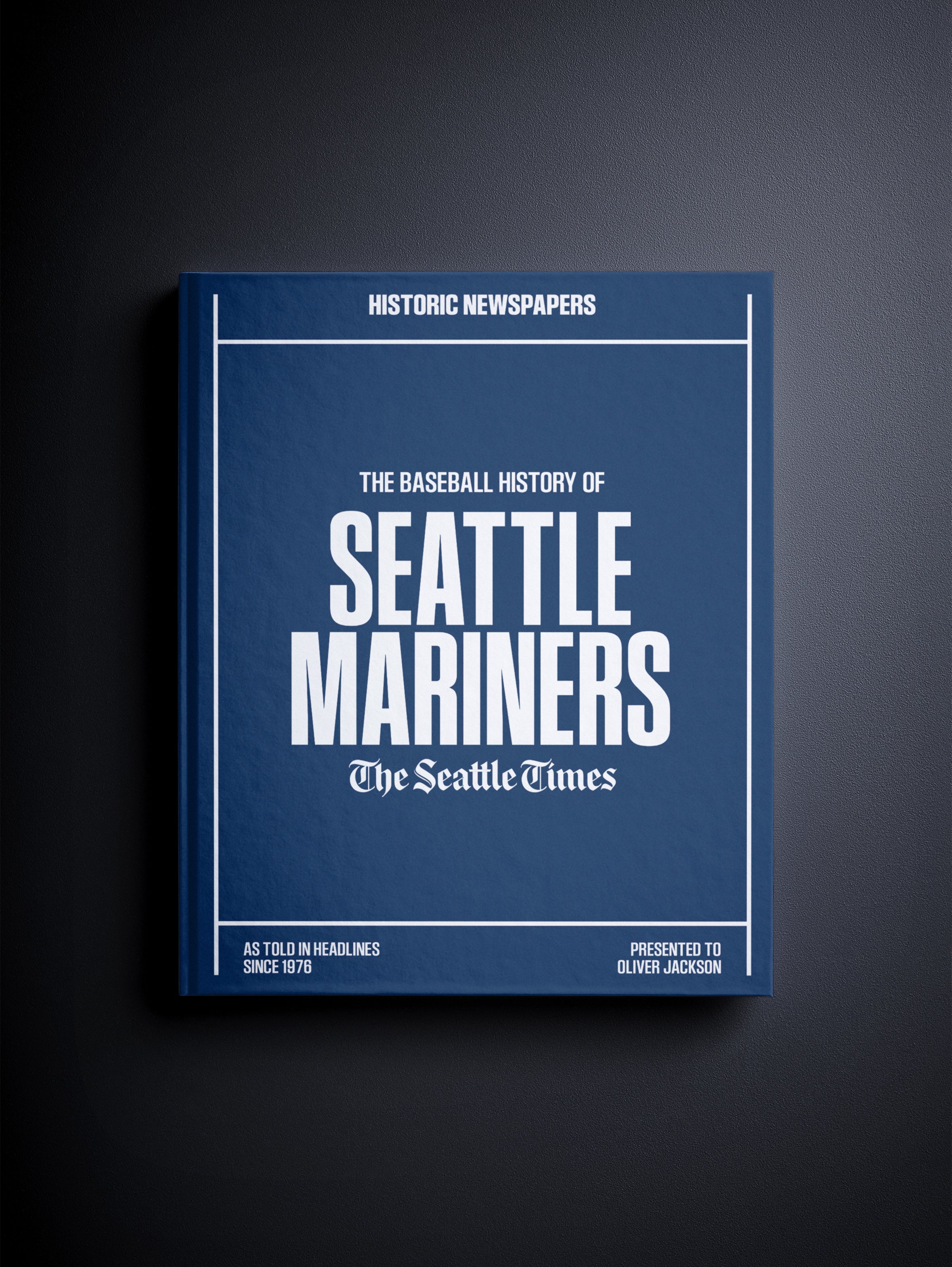 Seattle Mariners Gifts - The History Of Baseball Books