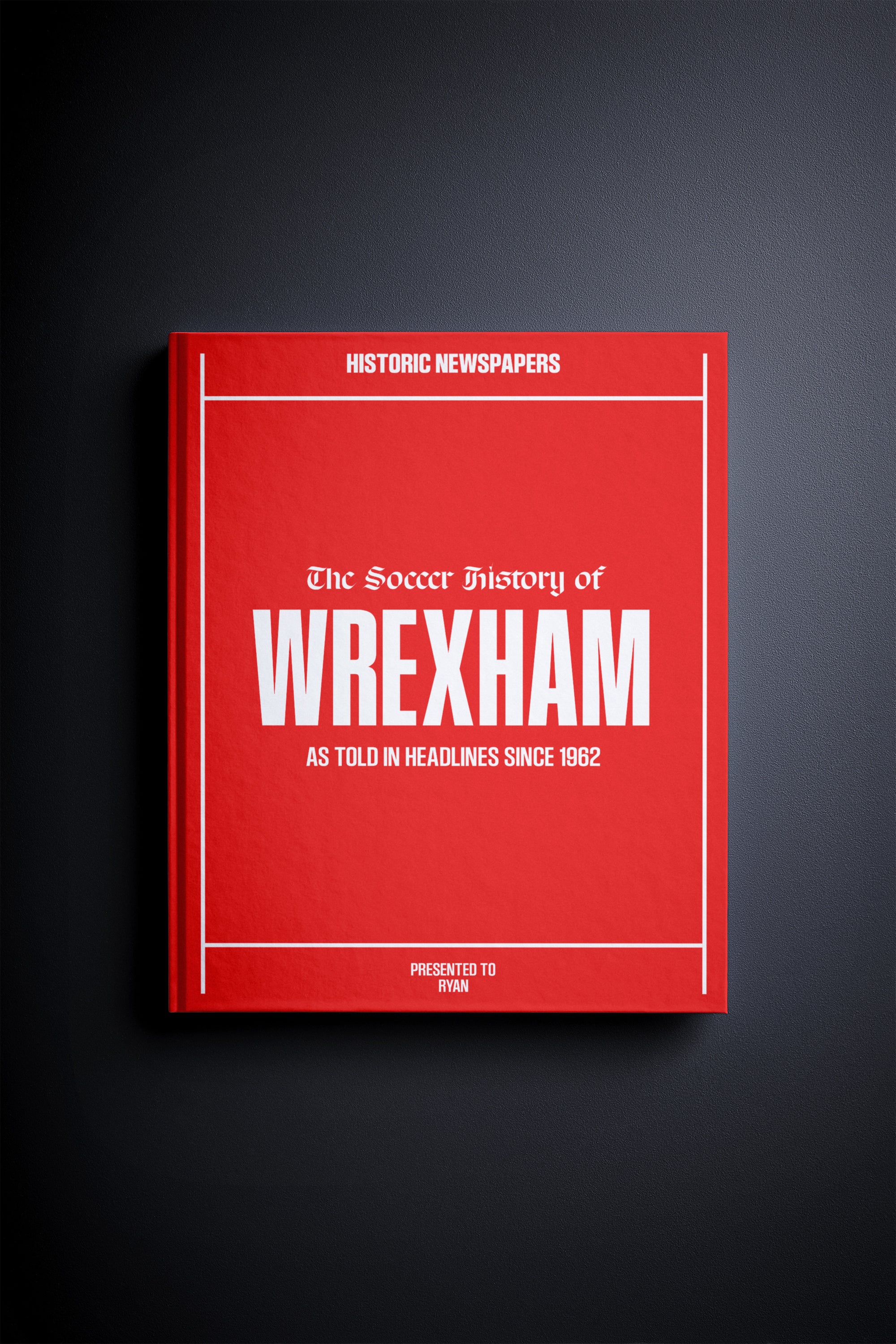 The Soccer History of Wrexham Book | Historic Newspapers
