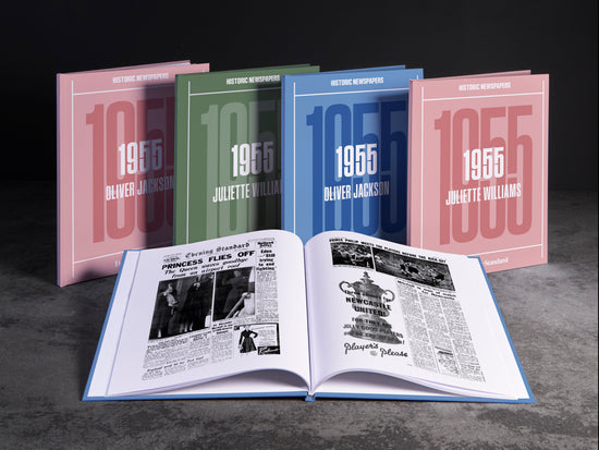 Your Year in Headlines 1955 Evening Standard Newspaper Book | Historic ...