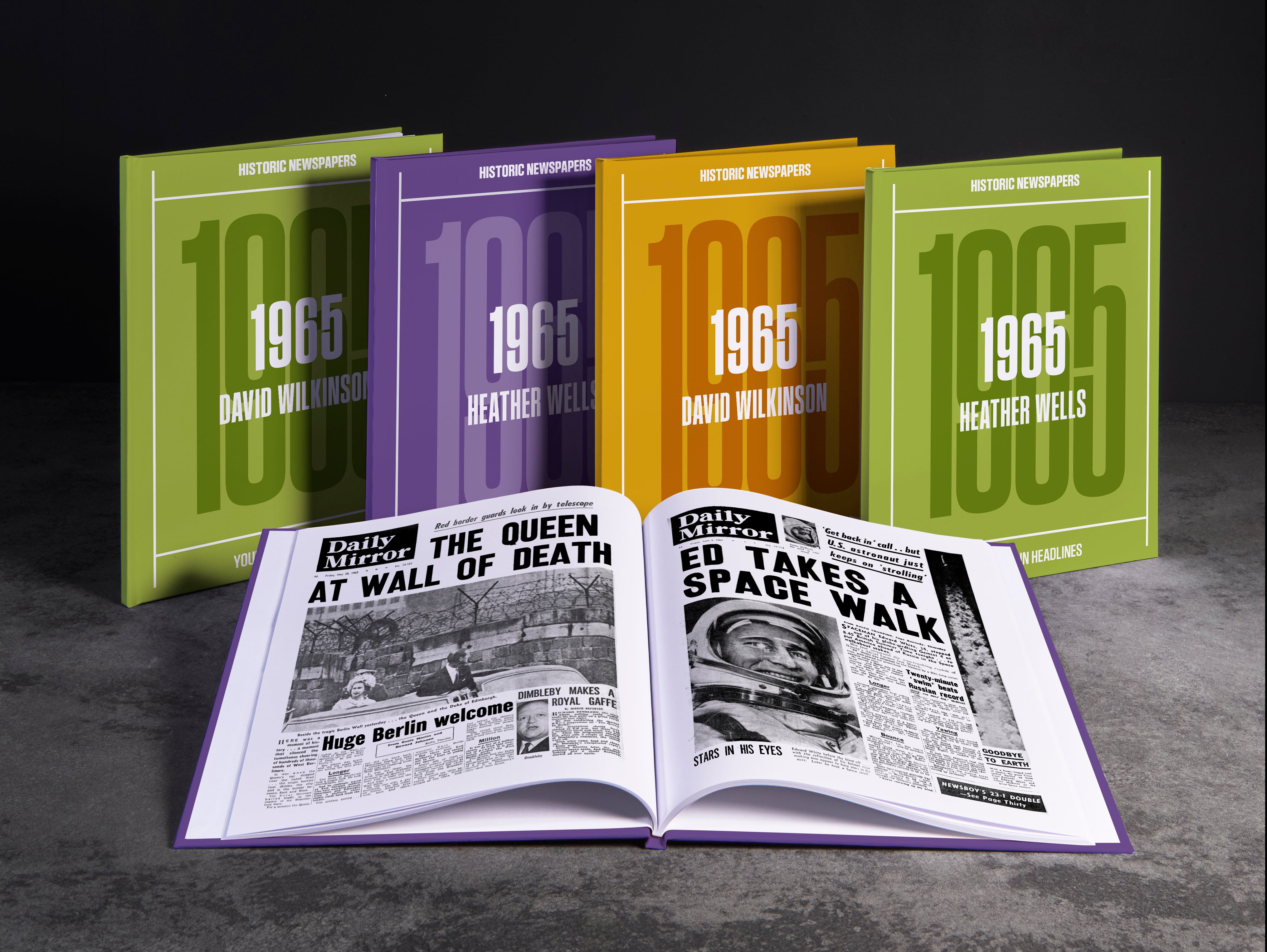Your Year in Headlines 1965 Newspaper Book | Historic Newspapers